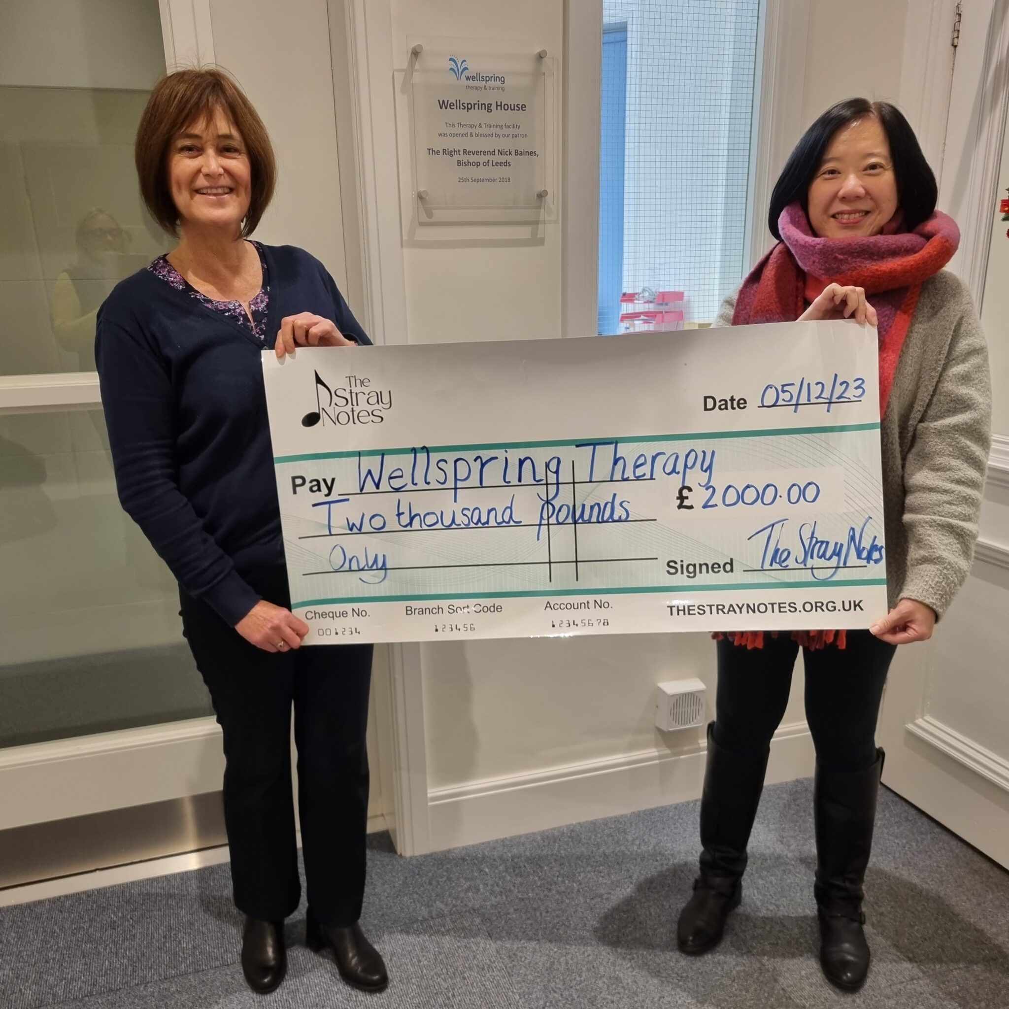 Choir raises funds for mental health charity | The Stray Notes